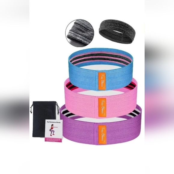 Accessories | Resistance Bands Exercise Bands For Legs Butt | Poshmark